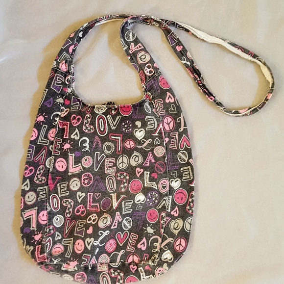 Joe Boxer | Bags | Joe Boxer Gray Graffiti Crossbody Bag | Poshmark